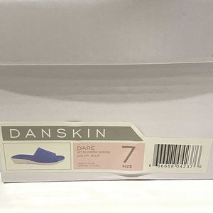 Danskin | Shoes | Danskin Dare Sandals Womens 7 Slip On Knit Wedge ...